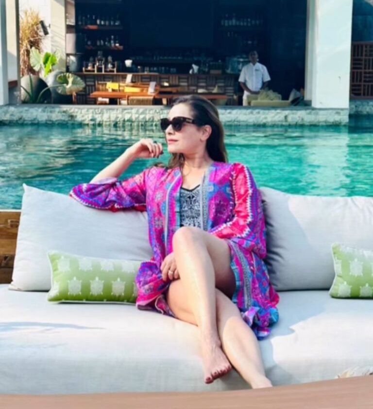Actress Neelam Kothari’s leisurely stay-cation with family and friends ...