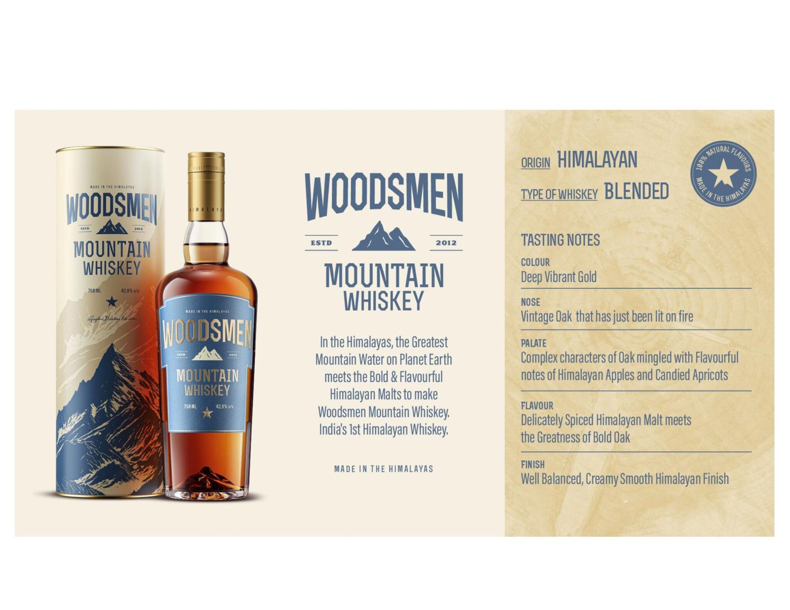 Woodsmen Mountain Whiskey: Born in the Himalayas - The Glitz Media